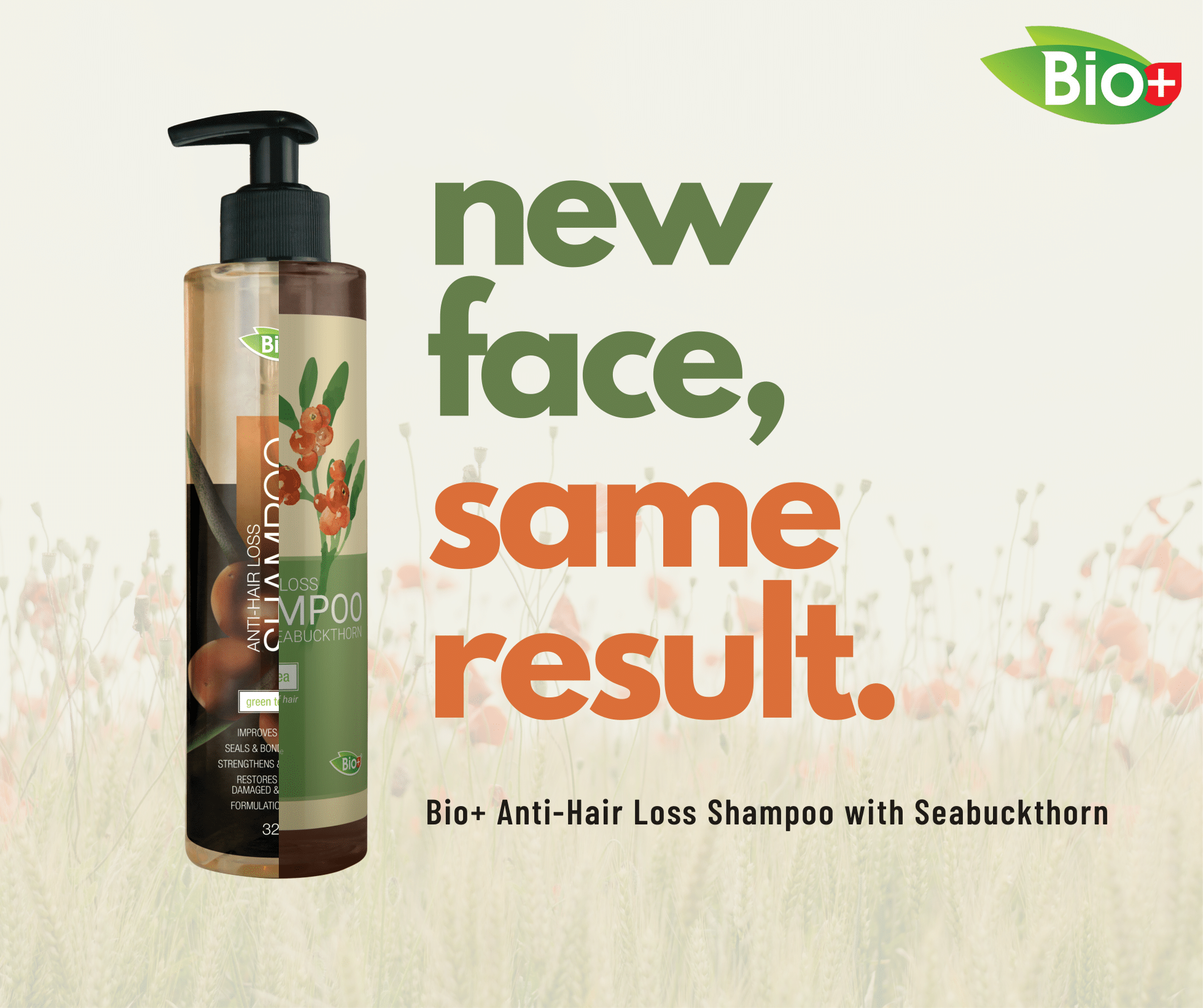 Bio+ Anti-Hair Loss Shampoo with Seabuckthorn – BIOPLUS